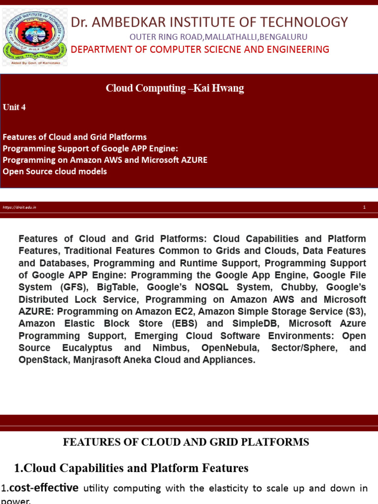 Unit - 4-Cloud | PDF | Cloud Computing | Open Stack