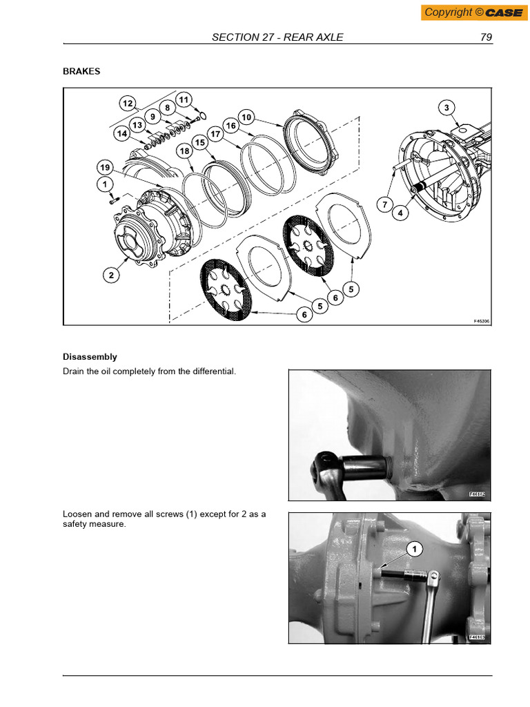Case T Series TLB En1 | PDF | Axle | Gear