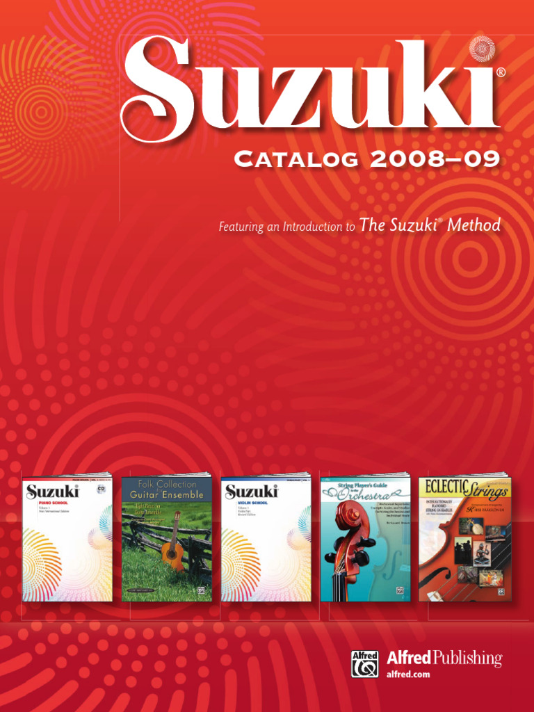 2008 Alfred Suzuki Catalog | PDF | Teachers