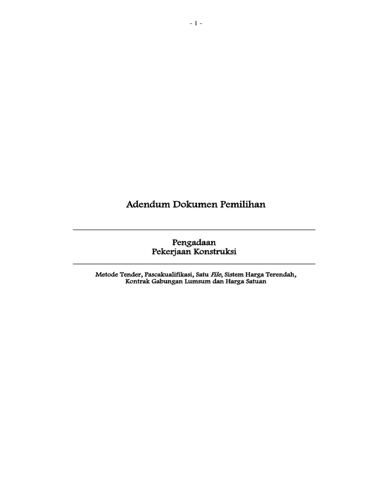 04 Adendum | PDF