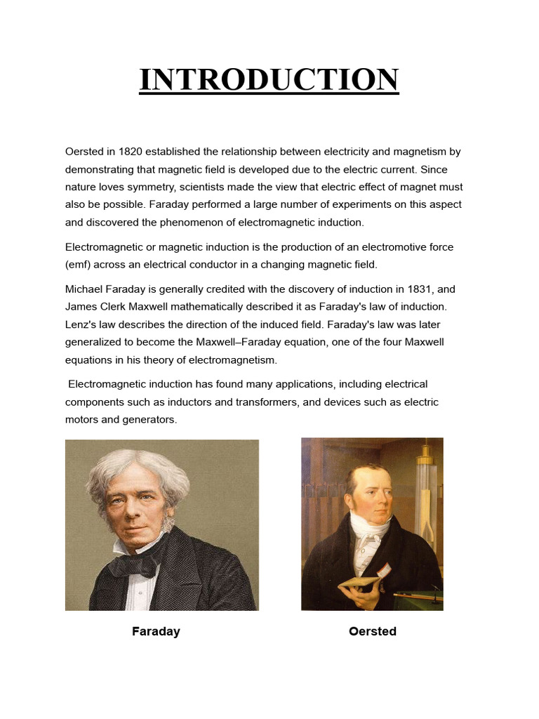 Physics Electromagnetic Induction Project Pdf Electromagnetic Induction Transformer