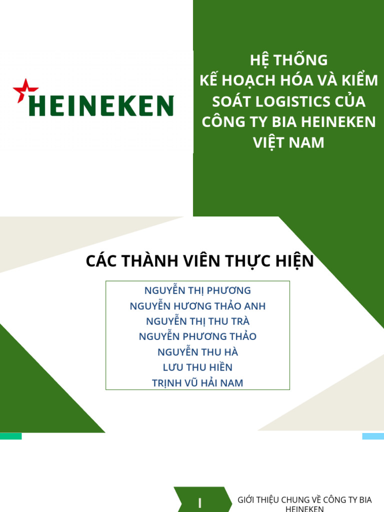 Logistics Heineken | PDF