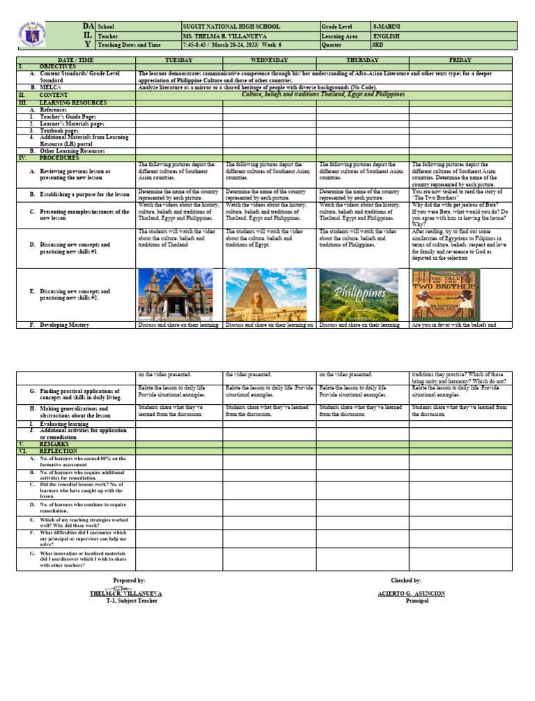 ENG8-Wk 6 | Download Free PDF | Learning | Education Theory