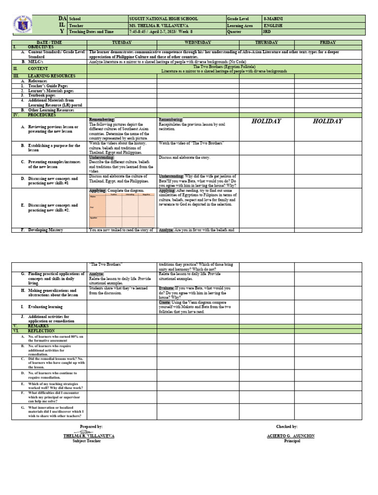ENG8-Wk 8 | Download Free PDF | Learning | Behavior Modification