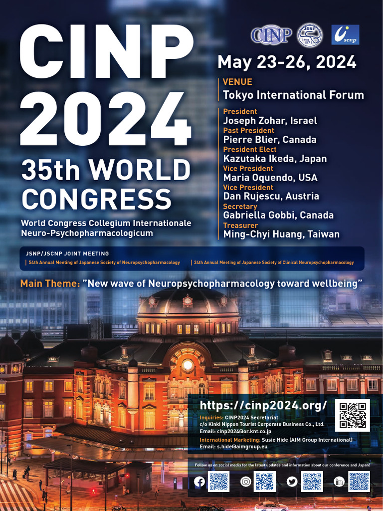 CINP2024 2nd Preliminary Announcement | PDF