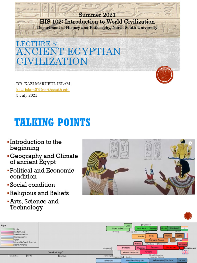 Ancient Egyptian Civilization Overview | PDF | Ancient Egypt | Nile