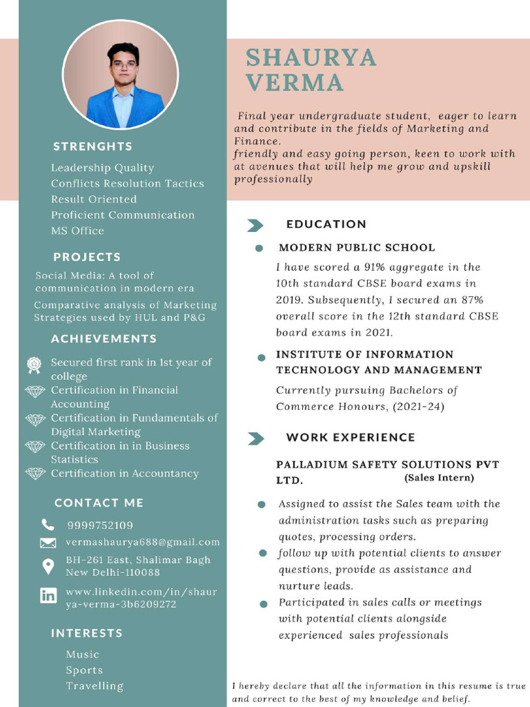 Shaurya Final Resume (1) (3)_compressed | PDF
