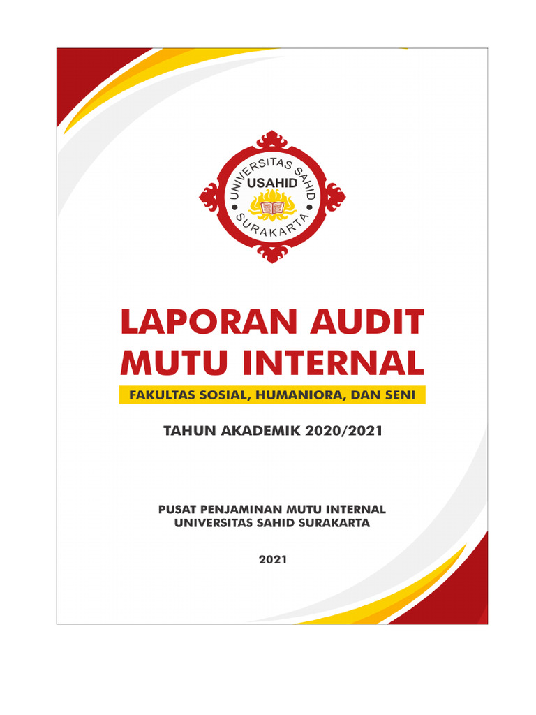 Audit Mutu Internal FSHS 2021 | PDF | Karier & Perkembangan | Bisnis