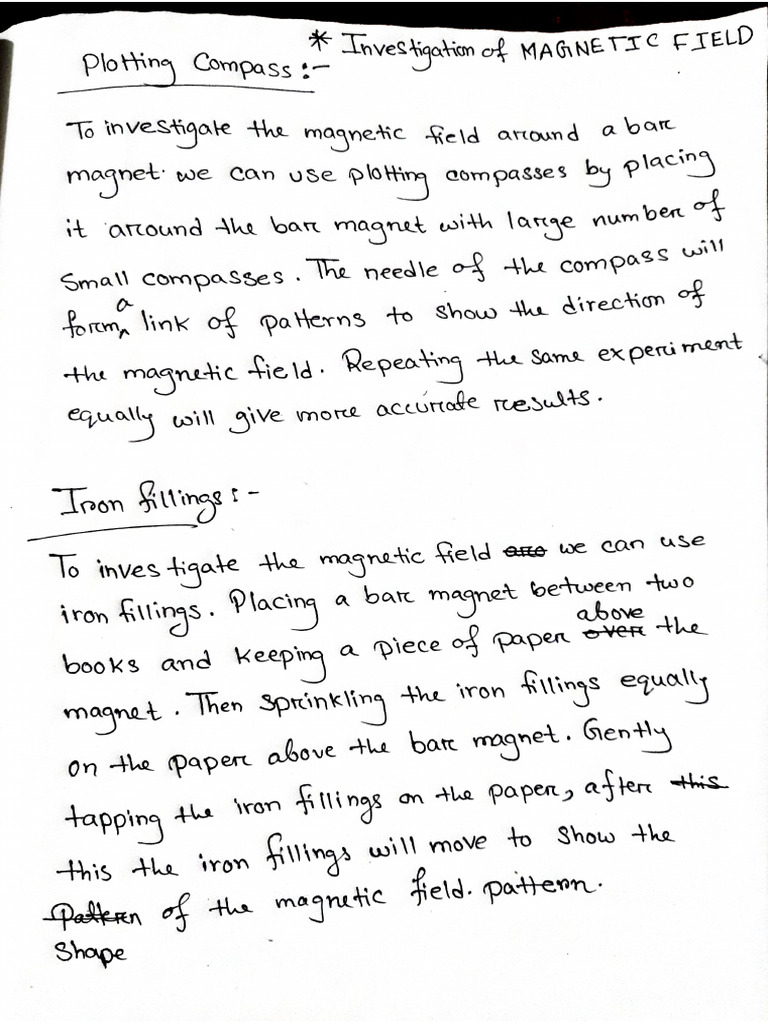 Investigation of Magnetic Fields | PDF