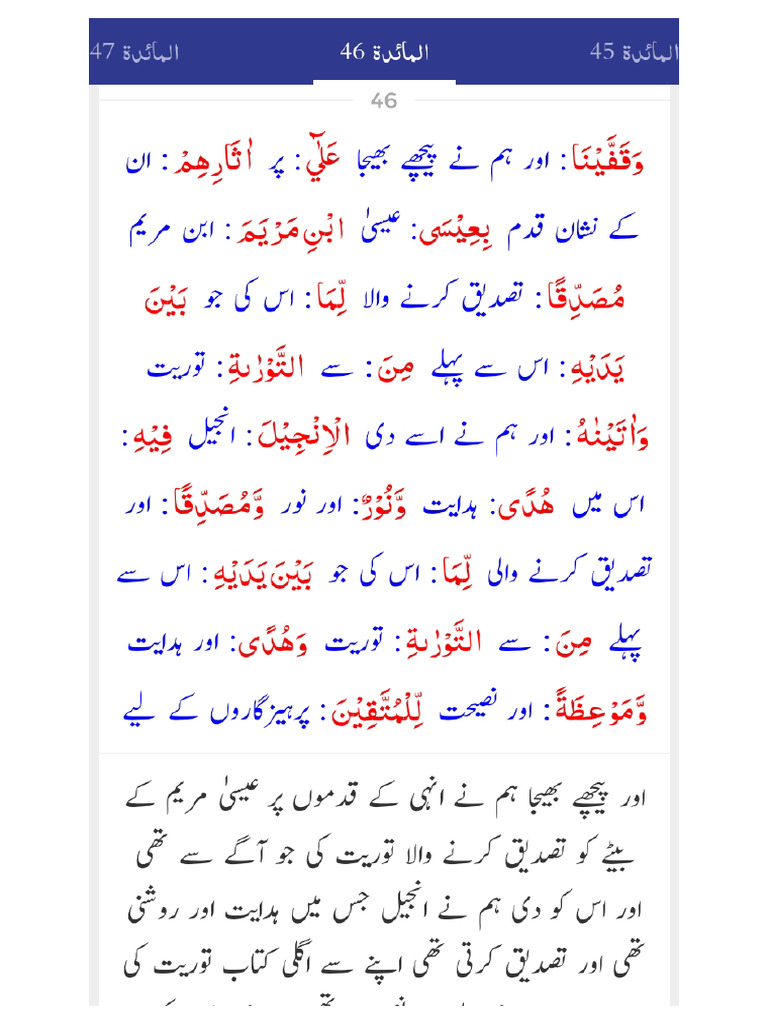 Surat Al Maida With Translation | PDF