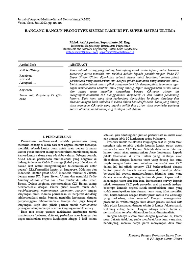 TA2 - Rev - Mohd. Arif - 4311611006 | PDF | Bisnis | Komputer