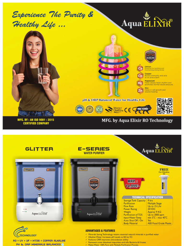 Aqua Elixir e Catlog | PDF