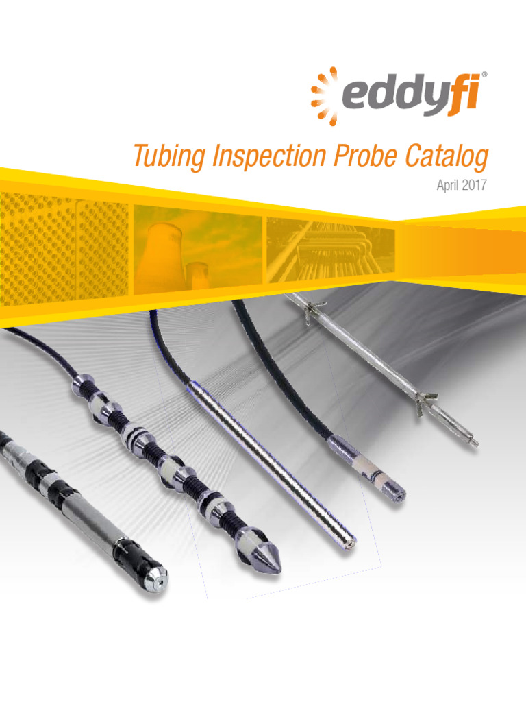 Catalog Tubing Probes | PDF | Pipe (Fluid Conveyance) | Nondestructive ...