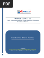 Oracle Race 2025 List Check Exam | PDF | Cloud Computing | Oracle ...