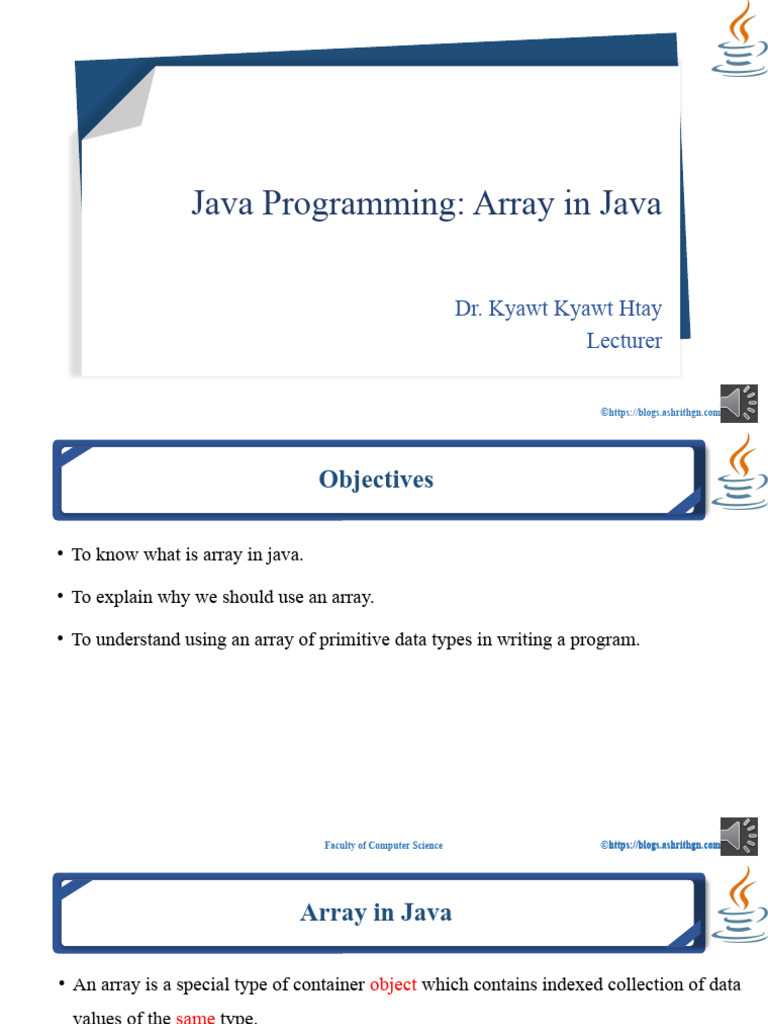 Arry | PDF | Integer (Computer Science) | Variable (Computer Science)