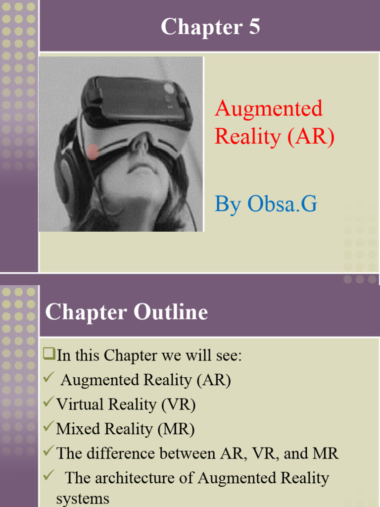 Emerging Technlogy Chapter 5 Part 4 | PDF | Augmented Reality | Virtual ...