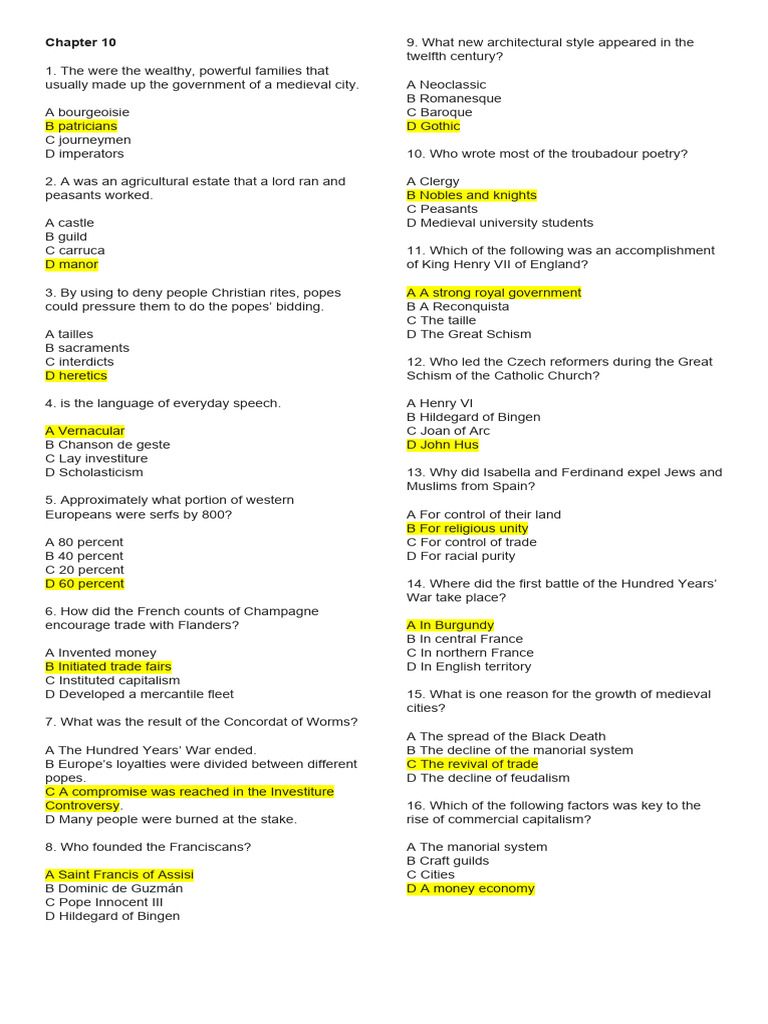 WH Rev Chapter 10 12 | PDF | Renaissance | Martin Luther