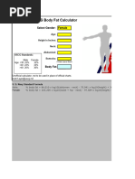 BMI Worksheet | PDF
