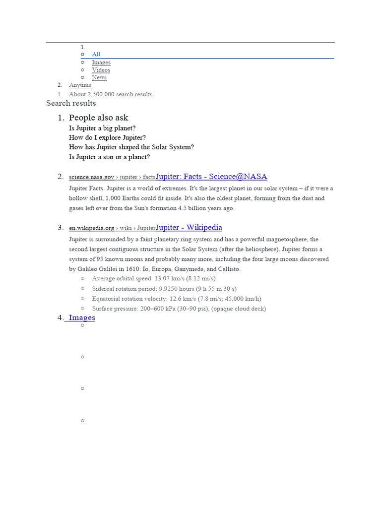 Jupieter Notes | Download Free PDF | Jupiter | Solar System
