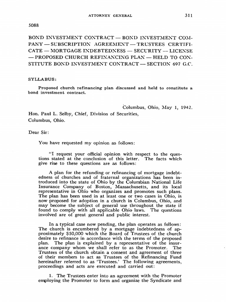 Bond Investment Contract Template | PDF | Securities (Finance) | Securities Act Of 1933
