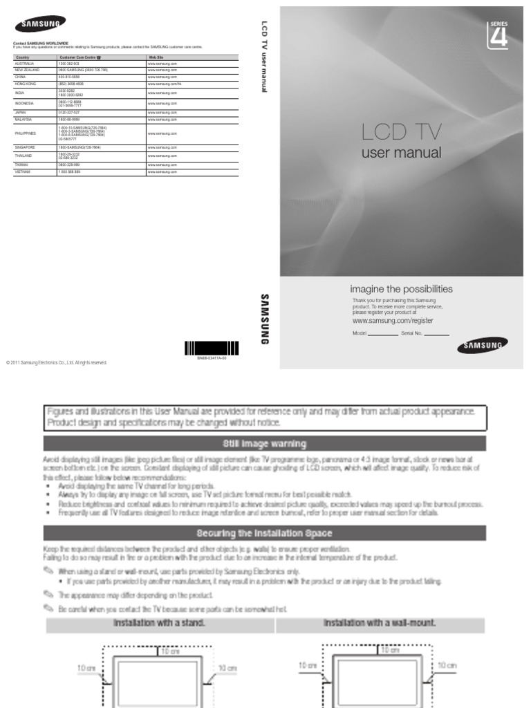 (LD400 Asia) BN68 03417a 00eng 0304 | PDF | Hdmi | Set Top Box
