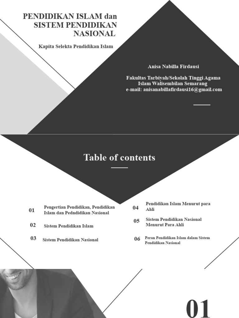 PENDIDIKAN ISLAM Dan SISTEM PENDIDIKAN NASIONAL | PDF