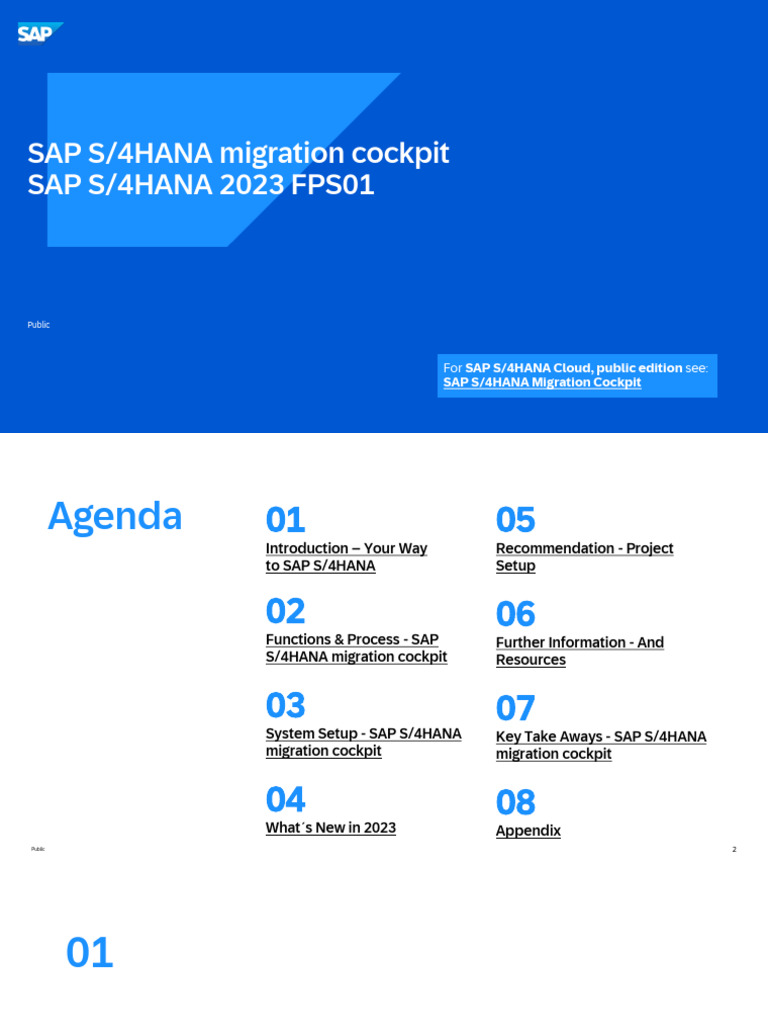 SAP S - 4HANA Migration Cockpit - Migrate Your Data To SAP S - 4HANA | PDF | Databases | Cloud ...