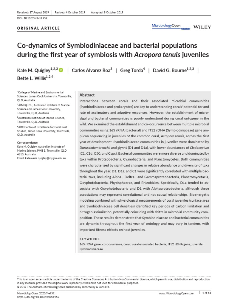 MBO3 9 E959 | PDF | Coral | Biology