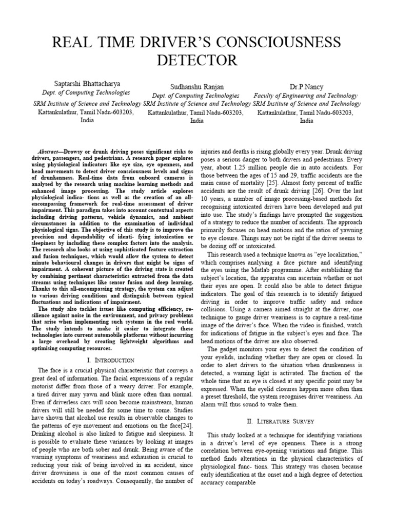 Sign Lang Detection | PDF | Alcohol Intoxication | Machine Learning