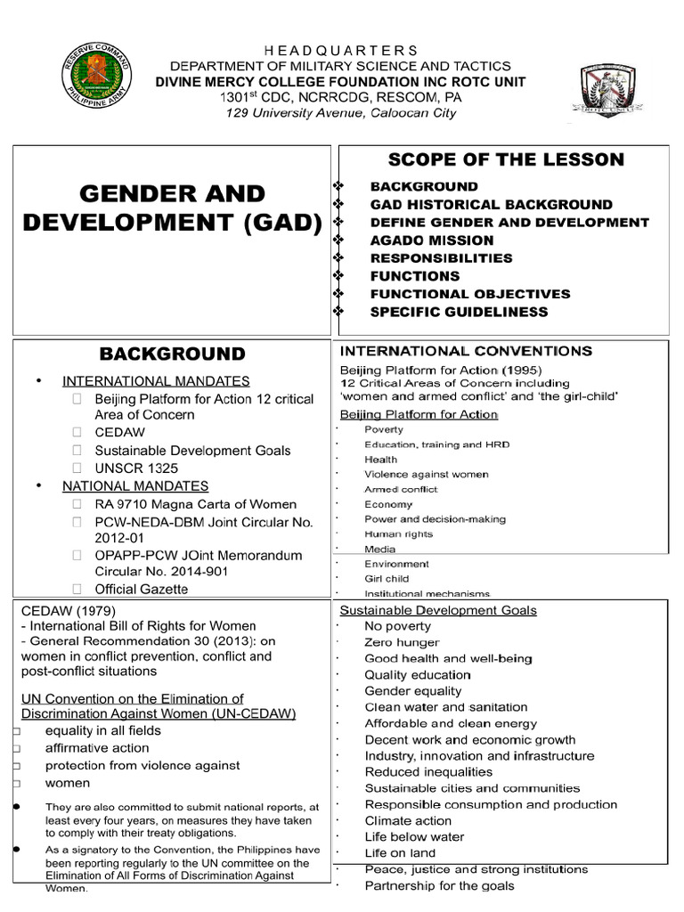 Rotc MS2 Lecture 1 | PDF