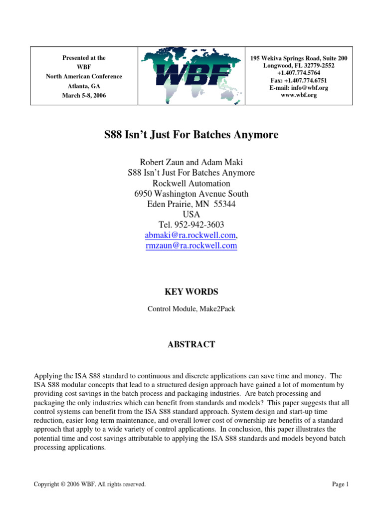 WP 06 047 WBF Maki | PDF | Modular Programming | Computer Programming
