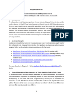 How To Declare The Use of Generative AI Tools - Example | PDF