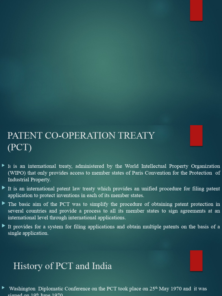 PCT | PDF | Patent | World Intellectual Property Organization