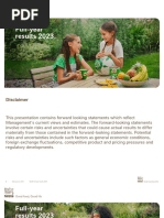 Danone Integrated Annual Report 2022 | PDF | Sustainability | Healthy Diet