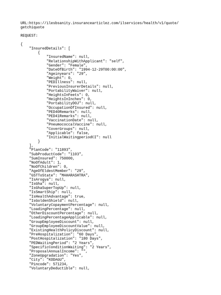 Quote Service Giving Error, Token Working Fine | PDF | Computer ...