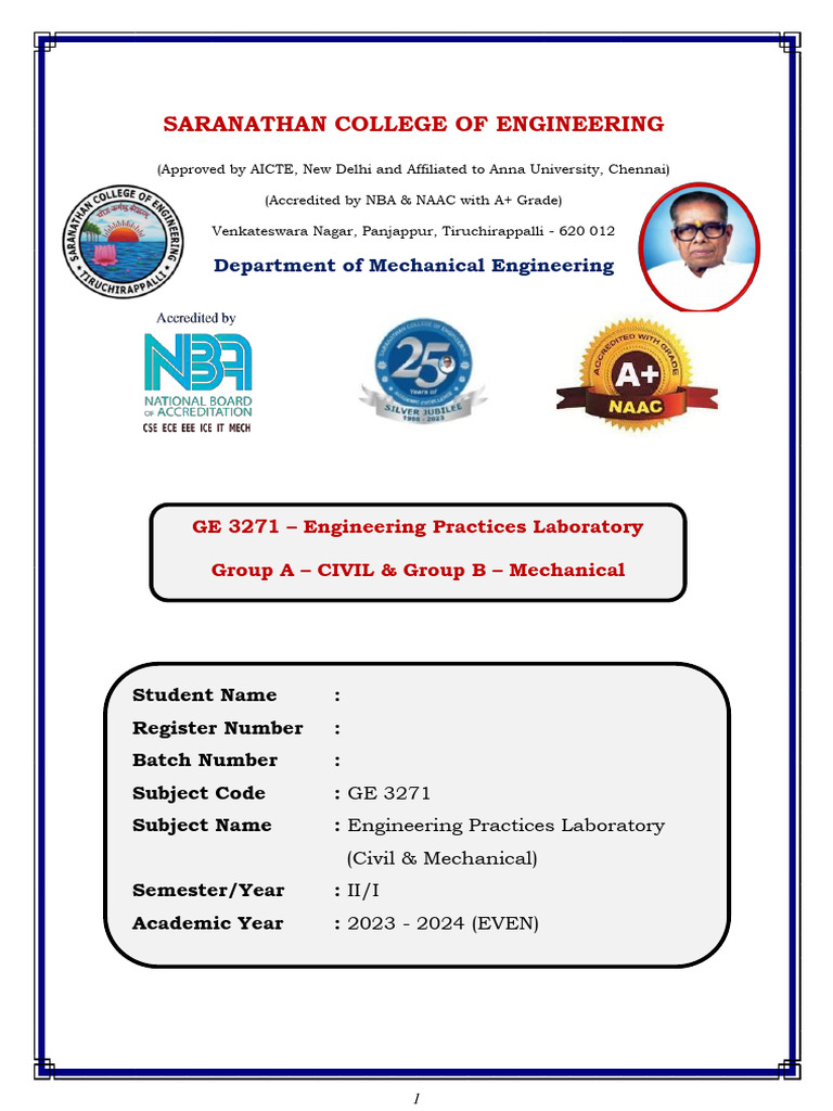 Ge3271 - Epl Manual | PDF | Welding | Construction