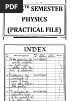 Zoology B.Sc.-4th Semester Practical File | PDF