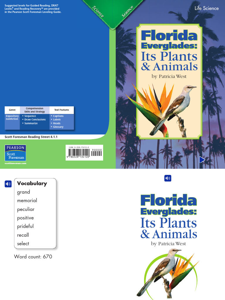 G4 - LR - 1G - 4.1.1 Florida Everglades - Its Plants - Animals | PDF ...