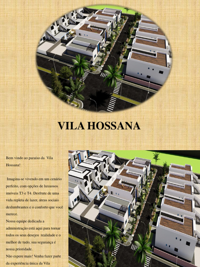 Powerpoint Vila Hossana para Jupiter | PDF