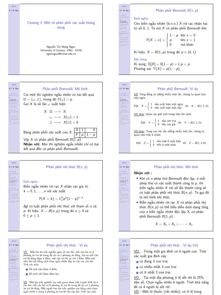 Chuong3_Mot-so-phan-phoi-xac-suat-thong-dung_DHKHTN_2024_SV | PDF