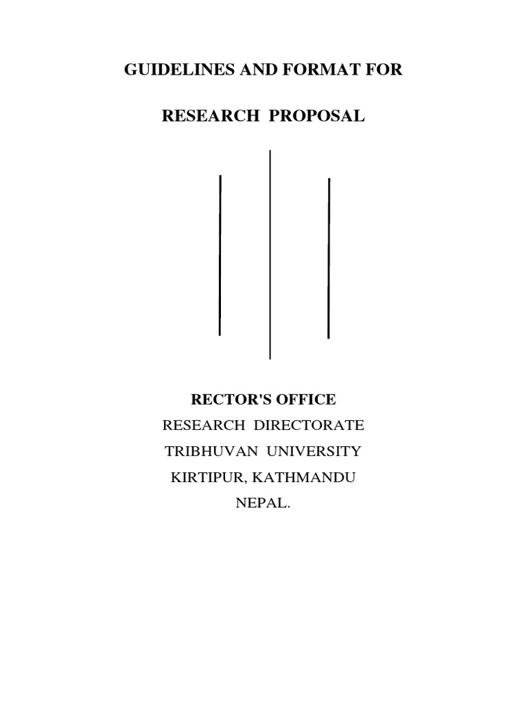 Research Proposal (Guideline) | PDF | Hypothesis | Scientific Method