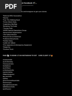 Bombing Format | PDF