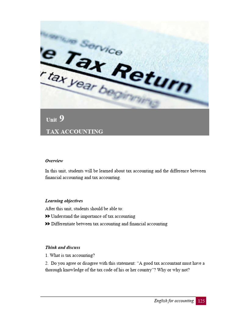 Unit 9 | PDF | Taxes | Corporations