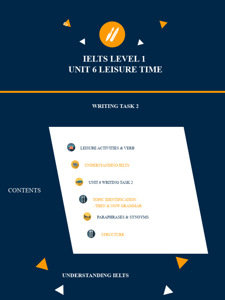 Ielts Level 1 Writing Task 2 | PDF | Leisure | Phrase