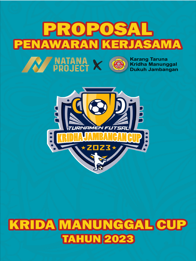 Proposal Penawaran Npro X Krida Jambangan Cup | PDF