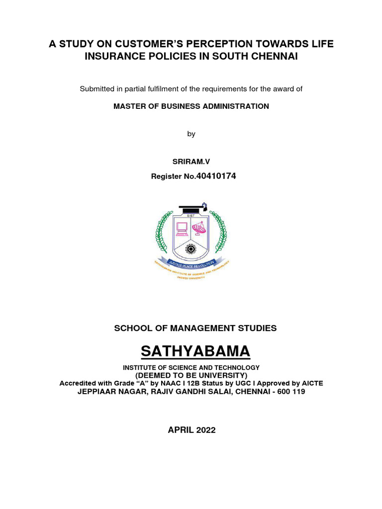 2022 Mba Mba Batchno 174 | PDF | Insurance | Pension