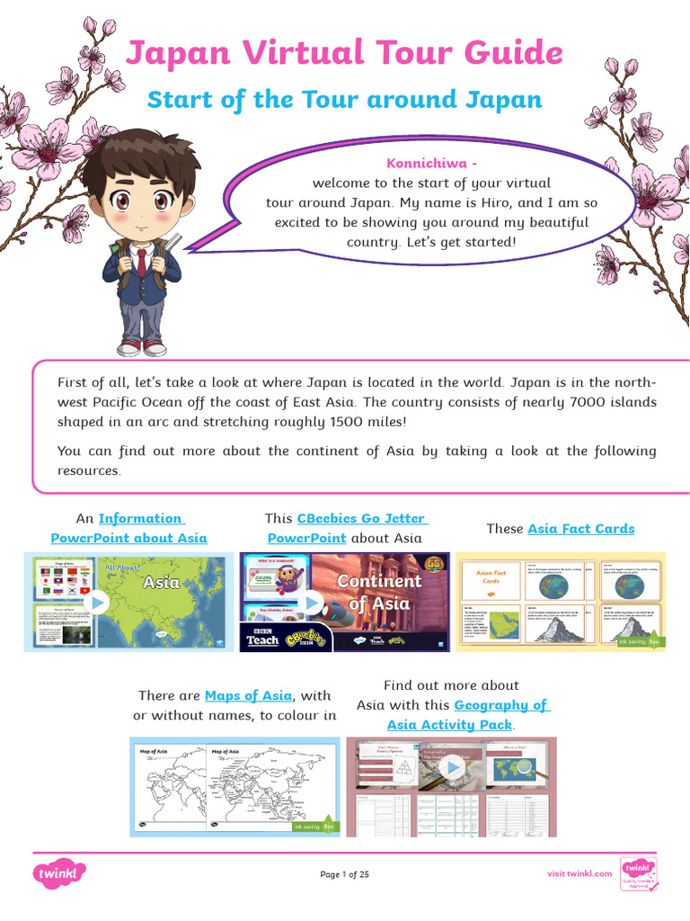 Japan Virtual Tour Guide | PDF