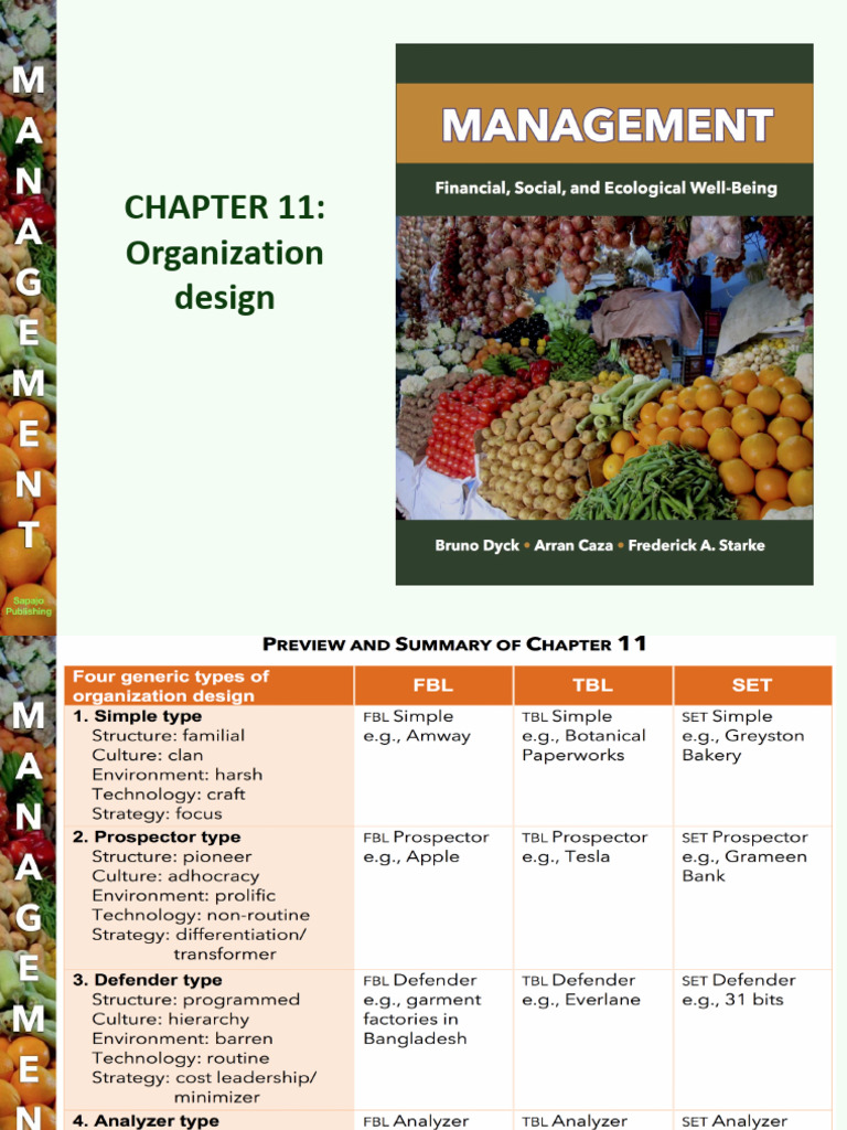 CH 11 - Organization Design-1 | PDF | Entrepreneurship | Organizational ...
