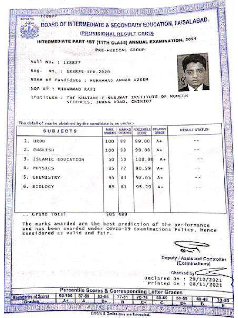 Fsc Certificate | PDF