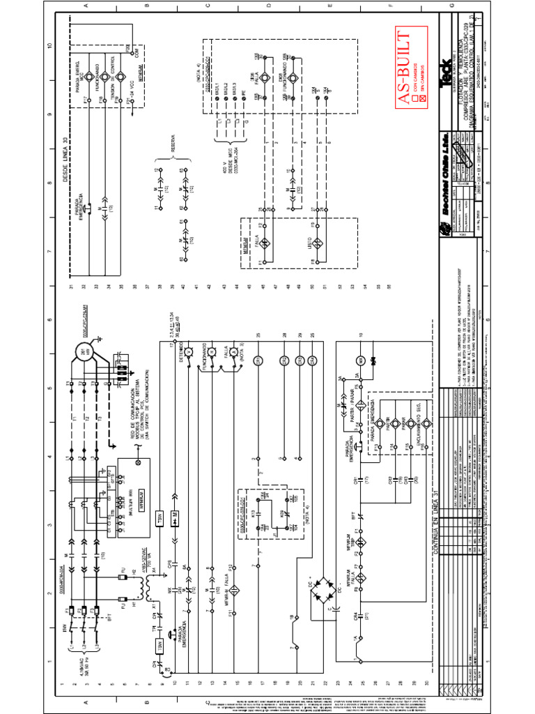 Diagrama Esquematico Control | PDF